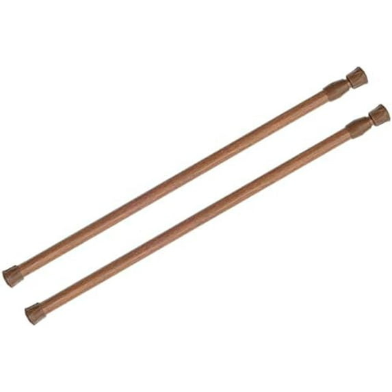 2 Pack Spring Tension Curtain Rod for Window 16 to 28 Inch, Expandable ...