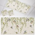 2 Pack Spring Willow Birds Fluorescent Light Covers for Ceiling Lights ...