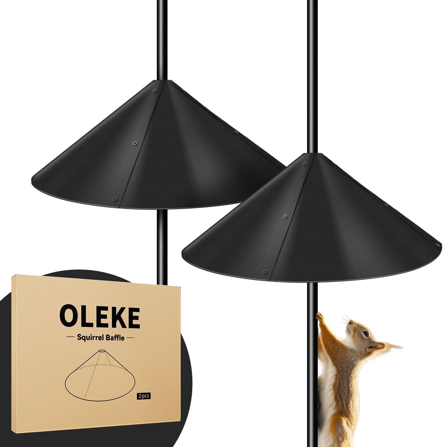 Squirrel Baffle For Shepherd S Hook
