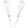 2-Pack Stainless Steel 12-Wire Blender Whisk Compatible with Braun ...