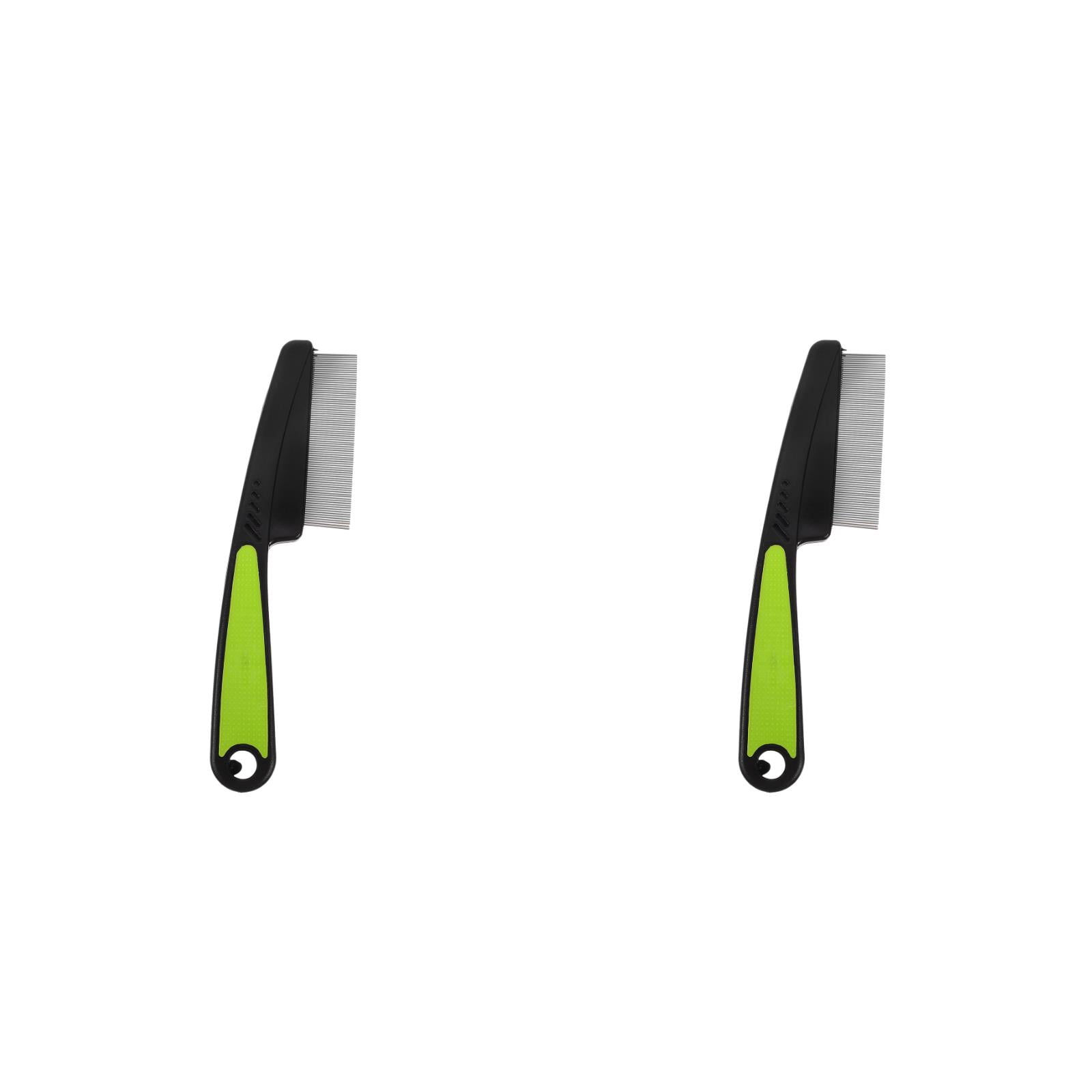 2 Pack Stainless Steel Fine Tooth Comb Dandruff Lice Combs Child Green ...