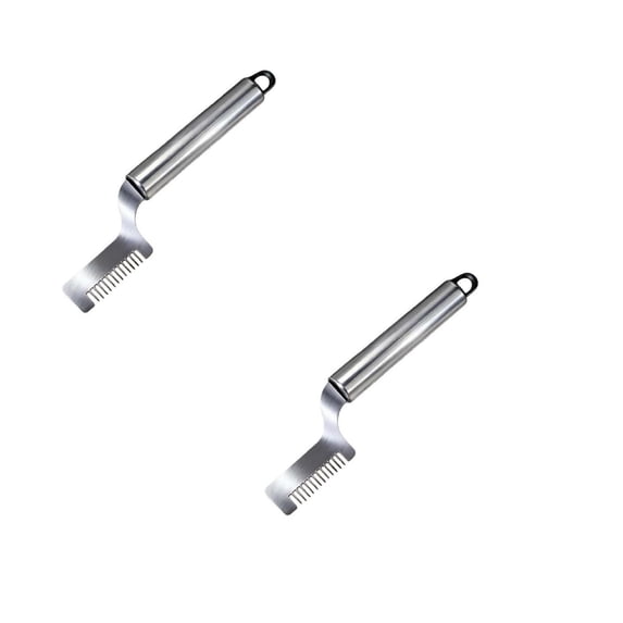 2-Pack Stainless Steel Green Onion Slicer - Multi-Function Herb Cutter ...