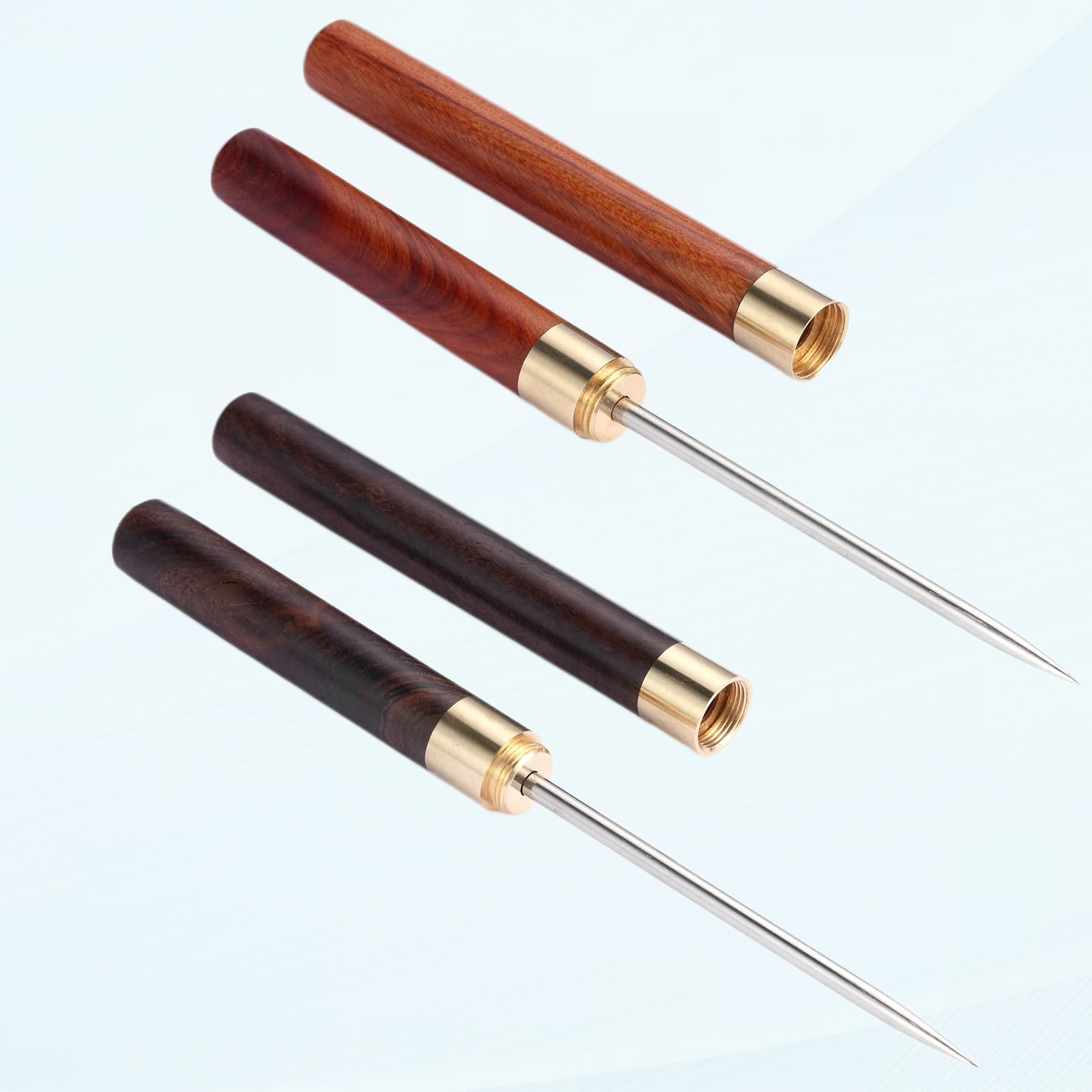 2-Pack Stainless Steel Ice Pick with Safety Cover, 9 Inch Pick Tool for ...