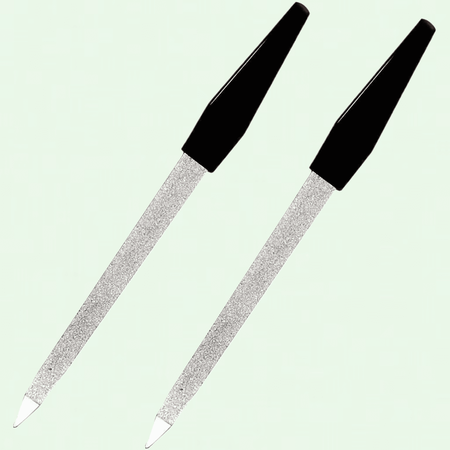 (2 Pack) Stainless Steel Nail File, 6-Inch Metal File for Fingernails ...