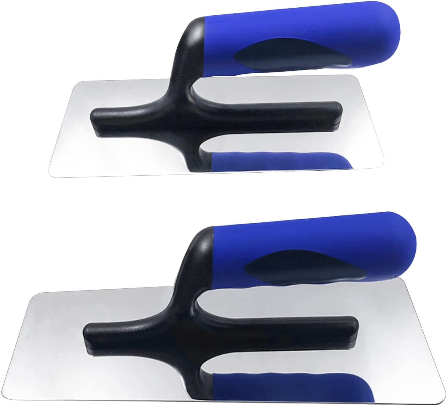 2 Pack Stainless Steel Plaster Trowel Paint Plastering Finishing Hand ...