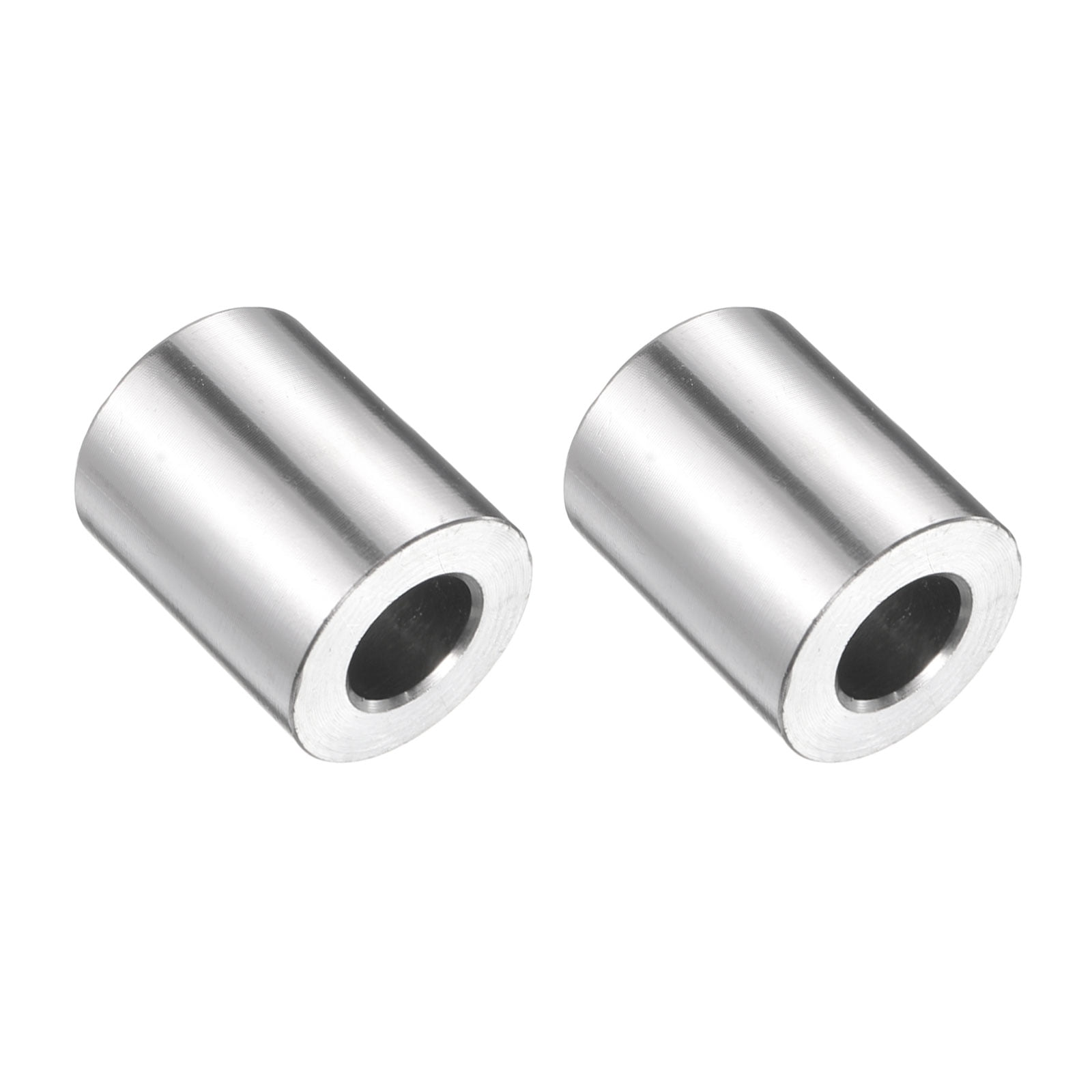 2 Pack Stainless Steel Spacer 3/8" Bore x 3/4" OD x 1" Length Screw ...