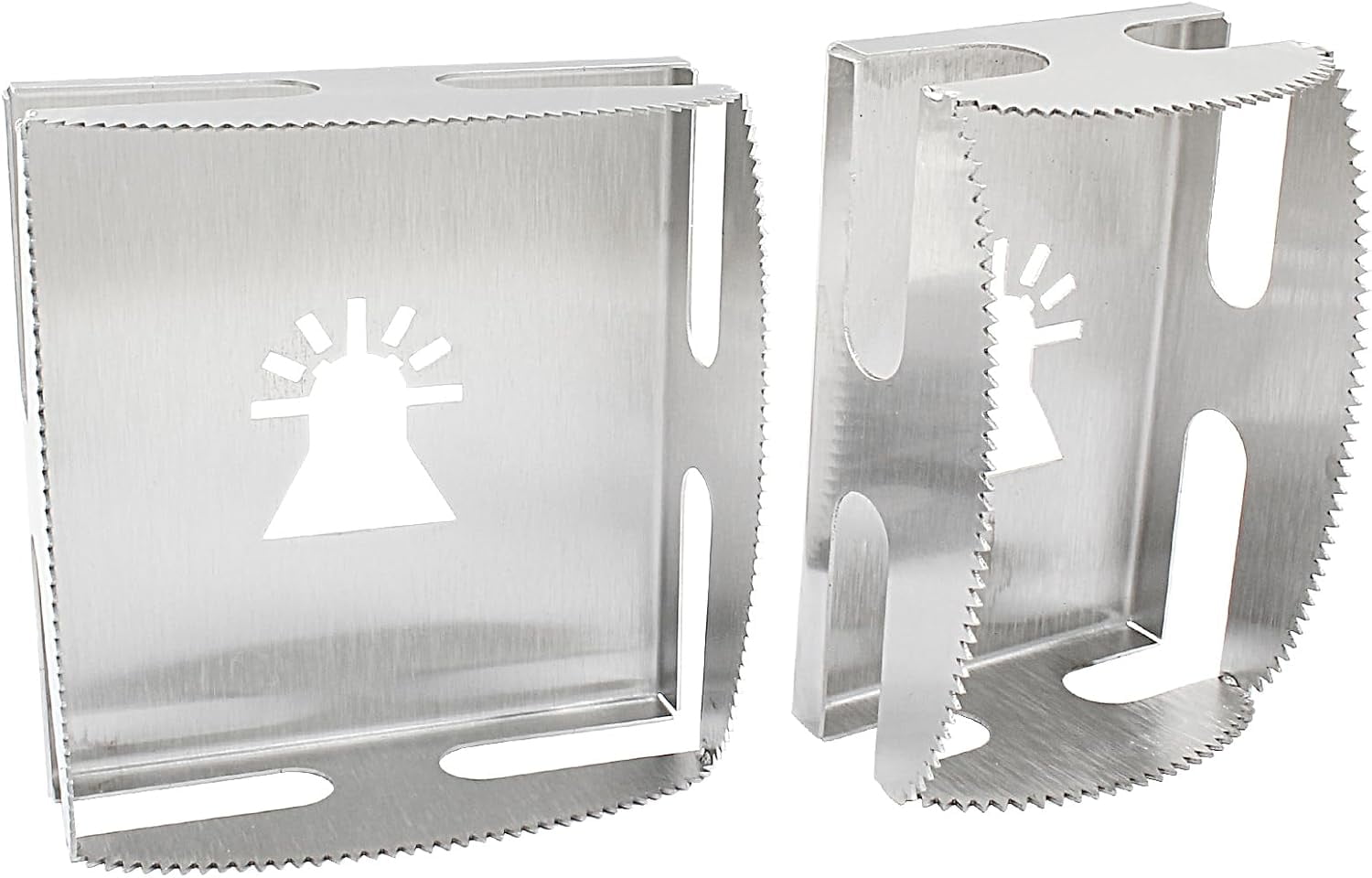 2 Pack Stainless Steel Square Slot Cutter, Drywall Oscillating Tool ...