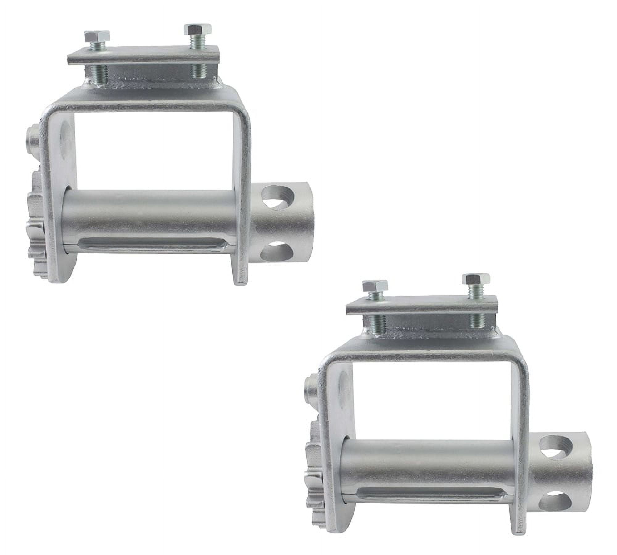 2 Pack Standard Sliding Bolt on Winch - 5,500 lbs WLL Durable Zinc ...