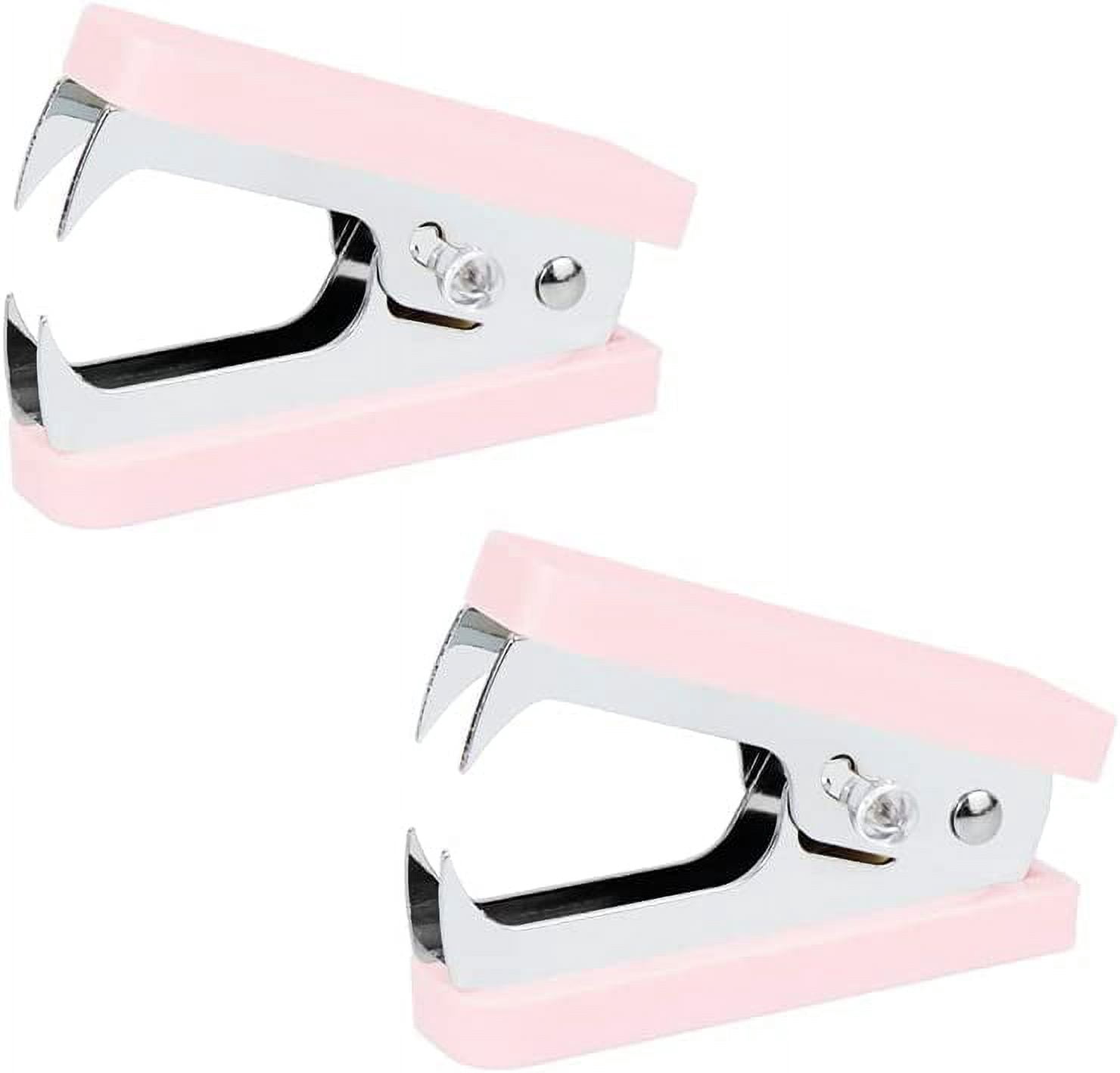 Pink Staple Remover Aqzb Durable Staple Remover - Compact Staple Puller ...