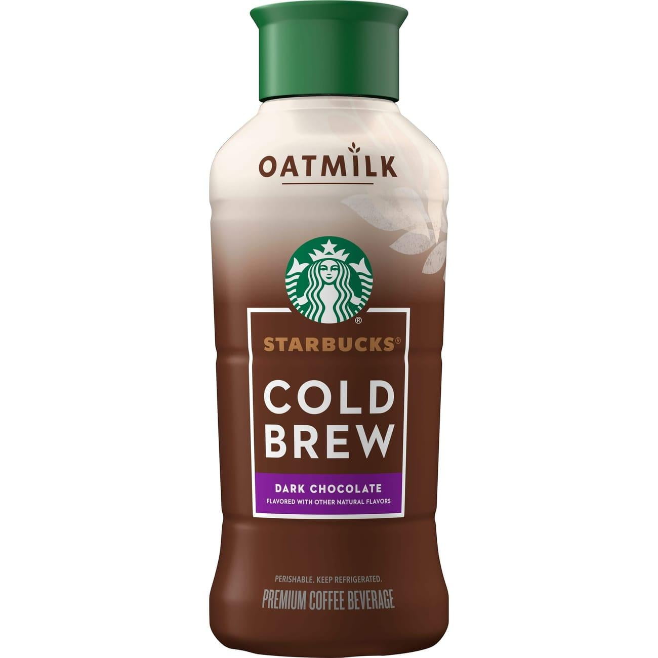 2 Pack Starbucks Dark Chocolate Oat Milk Cold Brew - Walmart.com