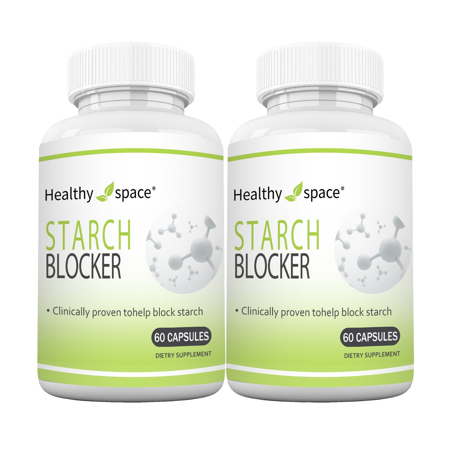 2 Pack Starch Blocker, Weight Management - Walmart.com