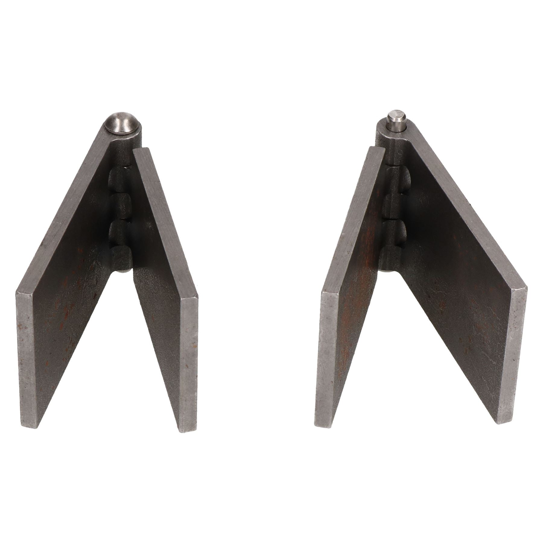 2 Pack Steel Butt Hinges Weld-On Extra Heavy Duty Industrial 50x161mm ...