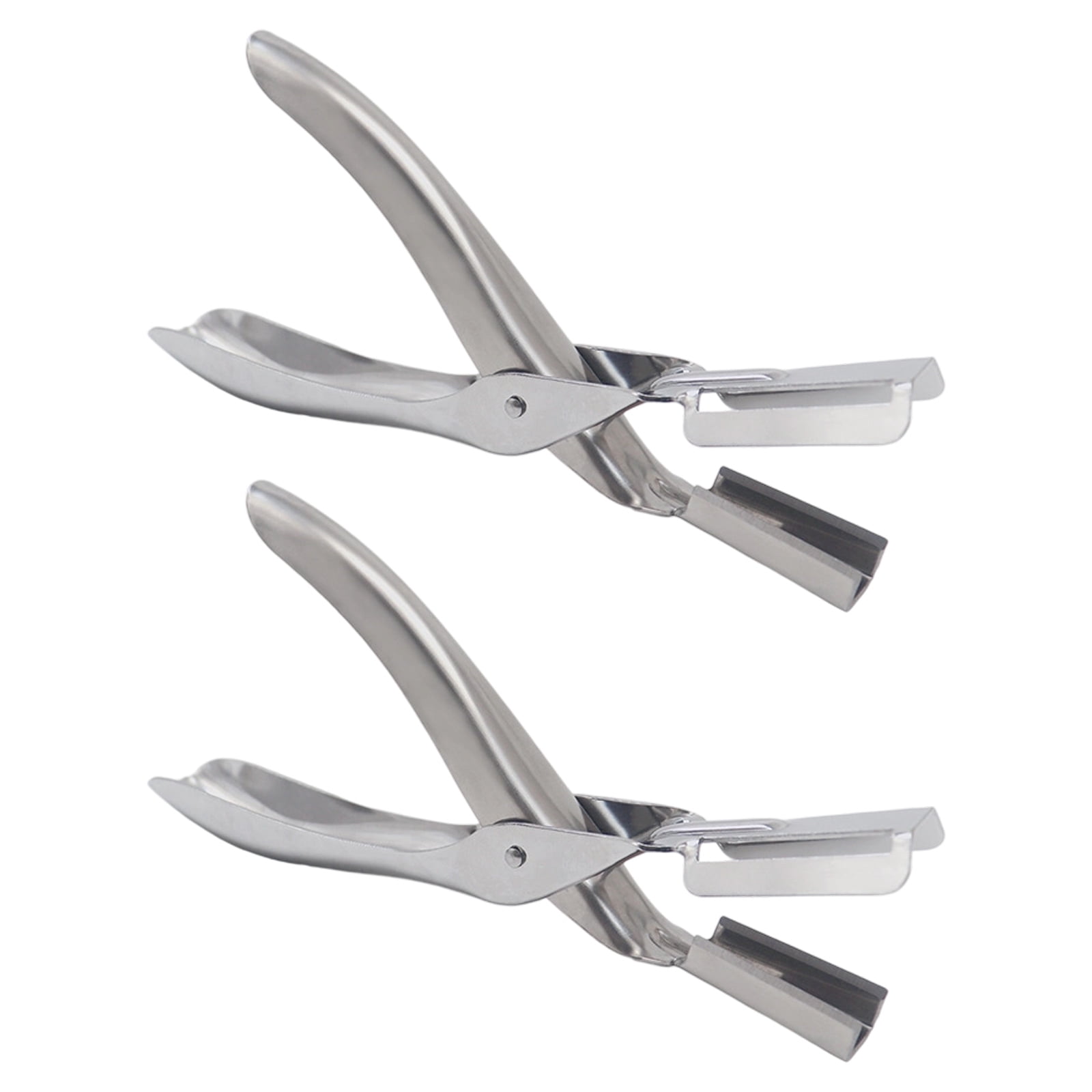 2 Pack Steel Crawfish Tail Remover Tool Ergonomic Shrimp Peeler Sheller ...