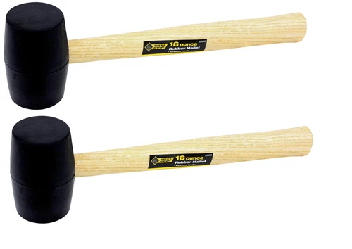 2 Pack Steel Grip 16 Oz. Mallet Rubber Head 13 In. L - Walmart.com