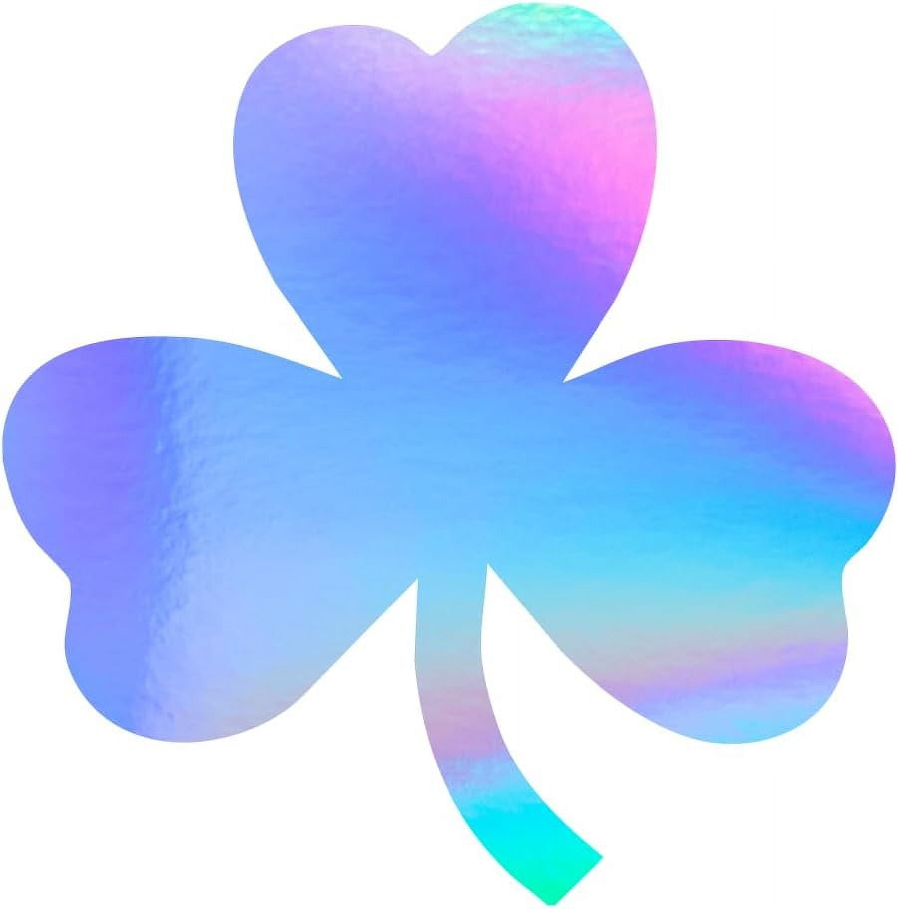 2 Pack - StickerDad® 3 Leaf Shamrock Clover Vinyl Decal - Size: 2.5 ...