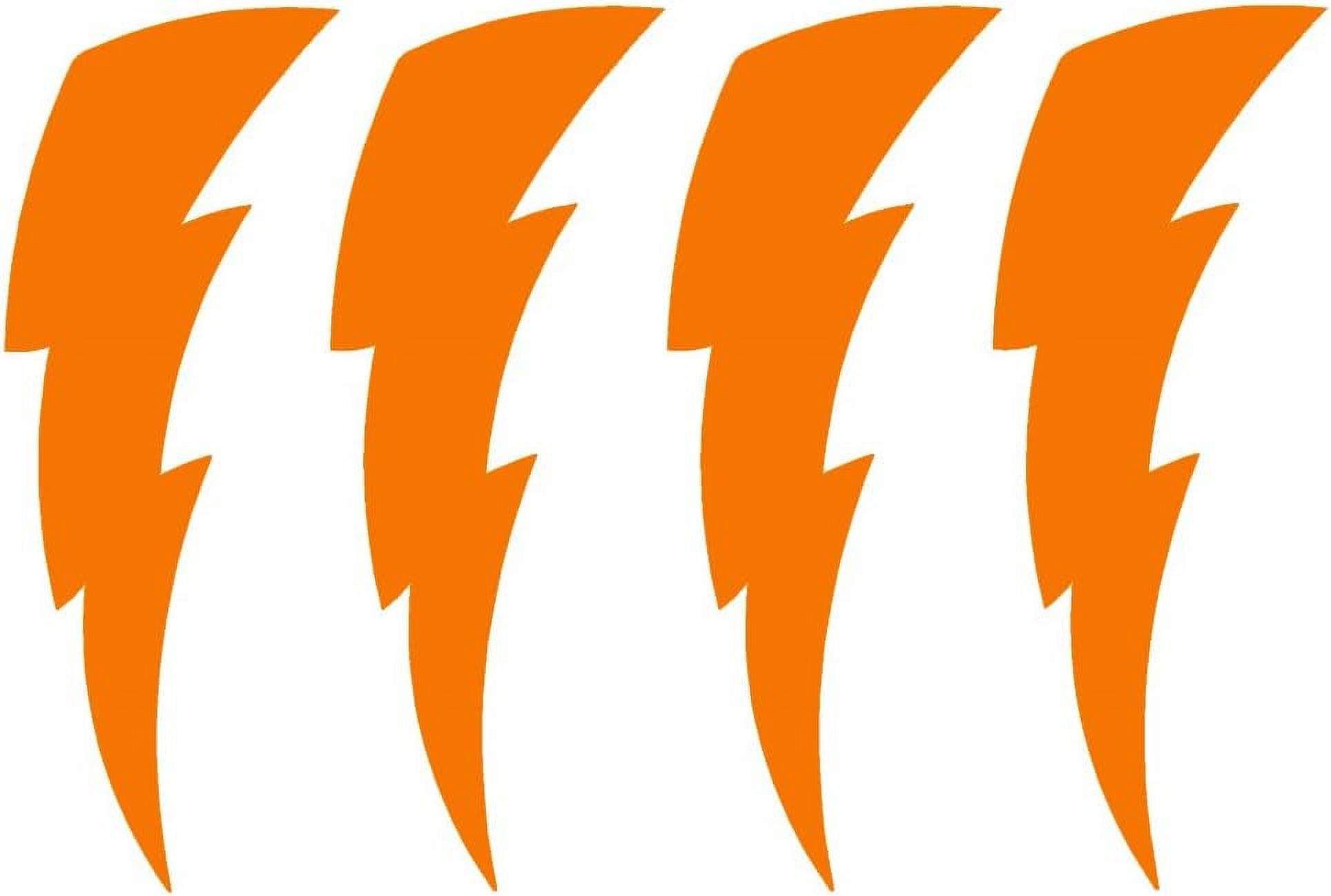 2 Pack - StickerDad® Lightning Bolts 4 Pack V2 Vinyl Decal by ...
