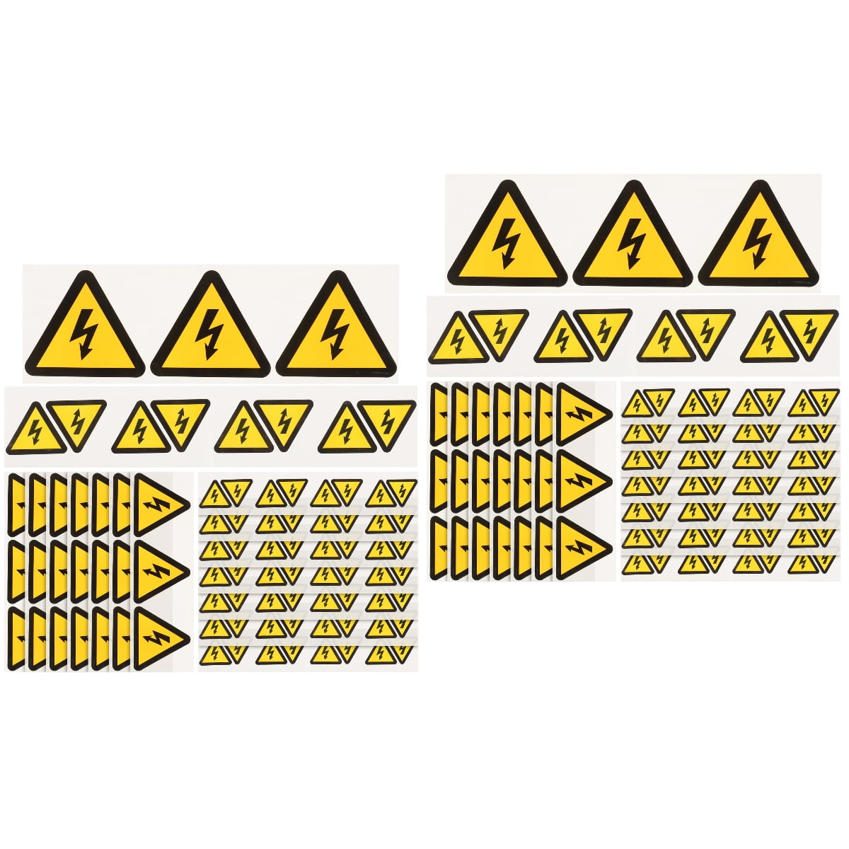 2 Pack Stickers Caution Label Electrical Panel Hazard Warning - Walmart.com