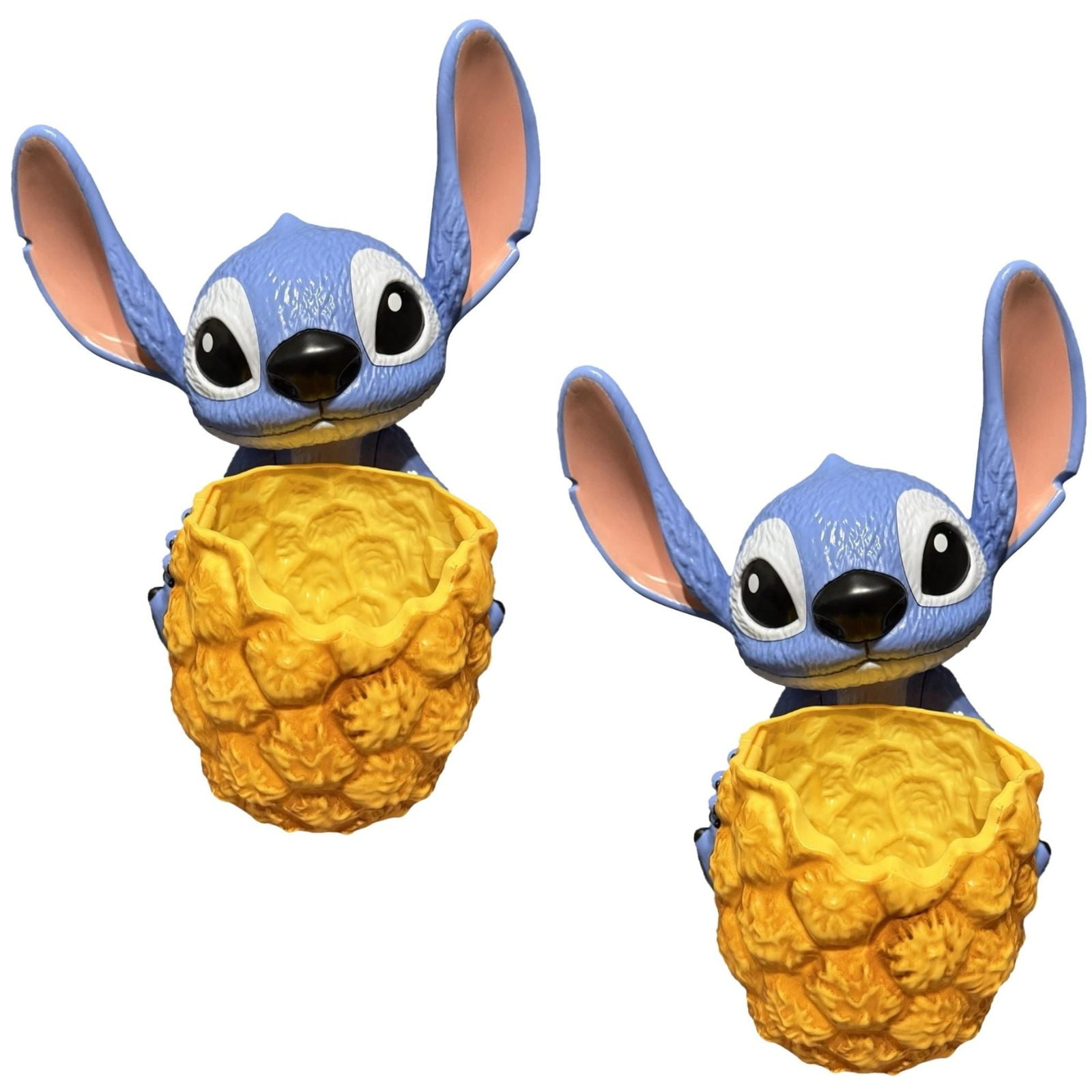 2 Pack Stitch Popcorn Buckets 6 inches 3D Stitch Pineapple Popcorn ...