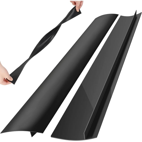 2 Pack Stove Counter Gap Covers, Heat Resistant Stove Gap Filler, 21 ...