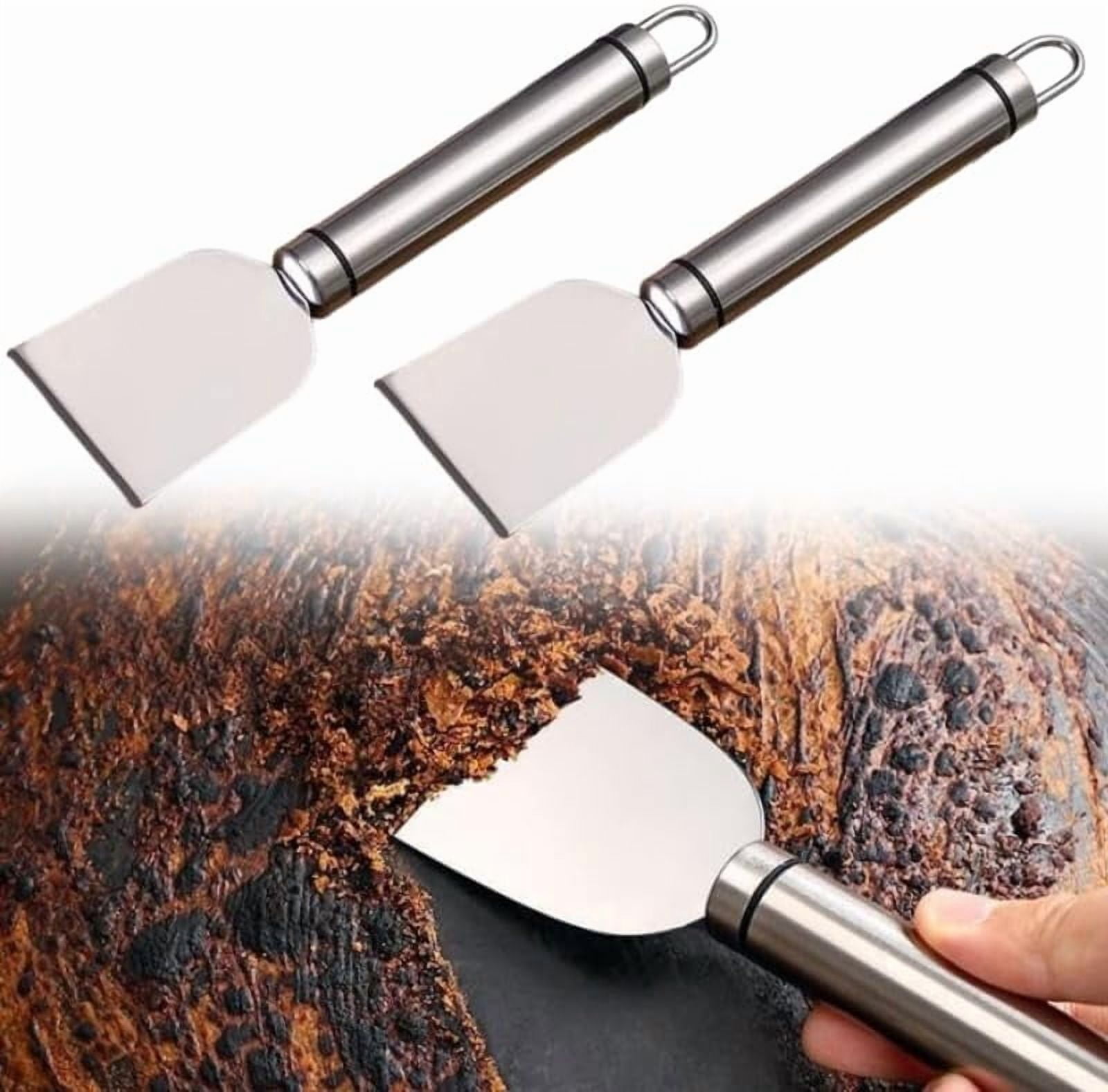 2 Pack Stove Scraper for Tough Case - Wide Using Stainless Steel ...