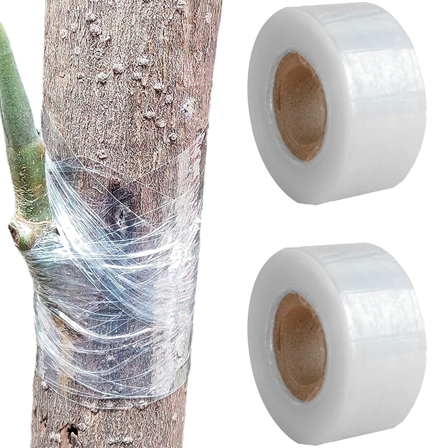 2 Pack Stretchable Grafting Tape,Bexikou Plant Repair Tape for Fruit ...
