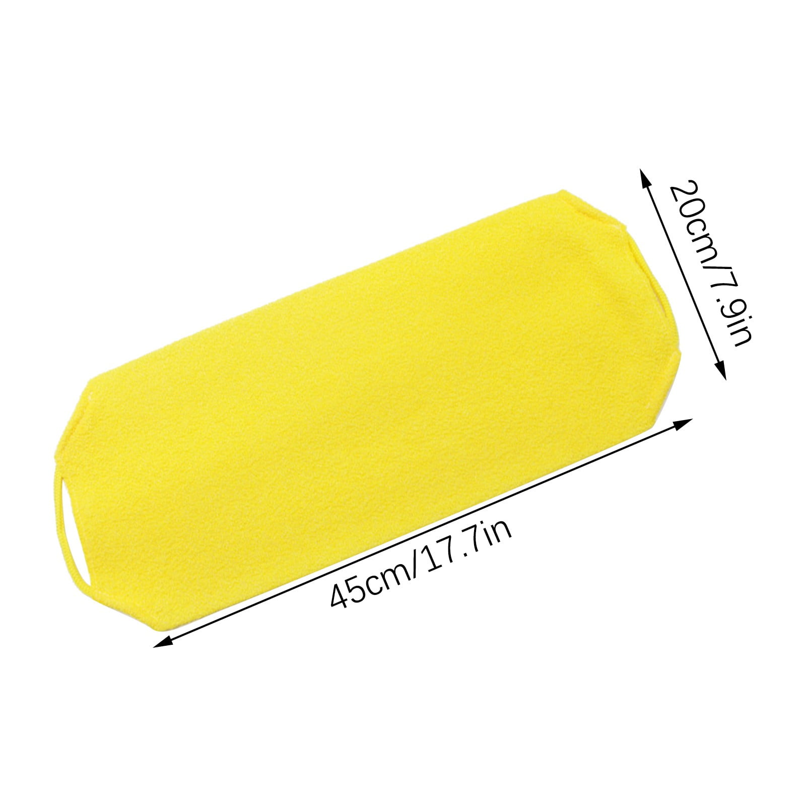 2-Pack Stretchable Nylon Exfoliating Back Scrub Towels | 45 x 20 cm ...