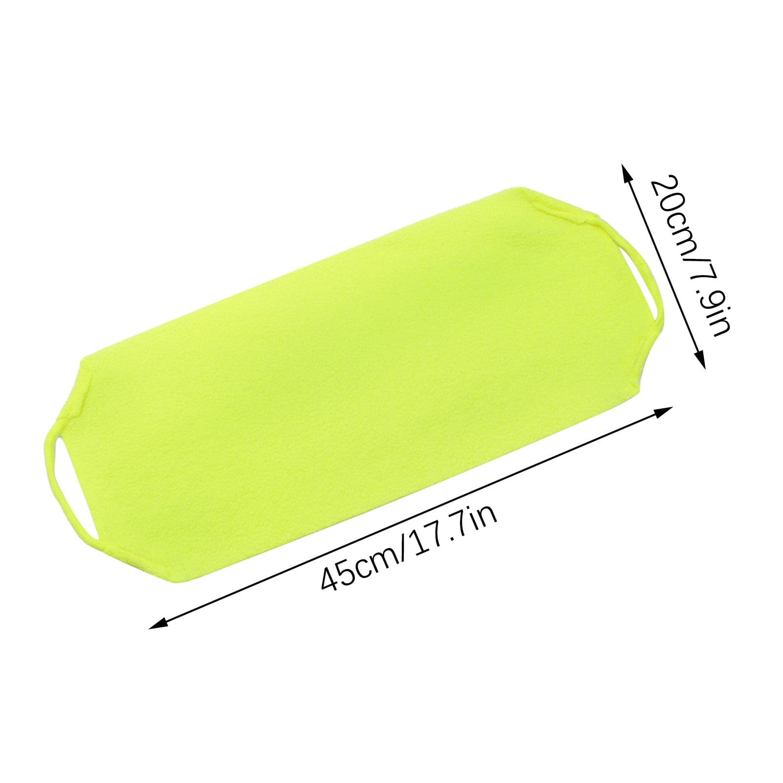 2-Pack Stretchy Exfoliating Back Scrub Towels, Nylon Body Scrubber for ...