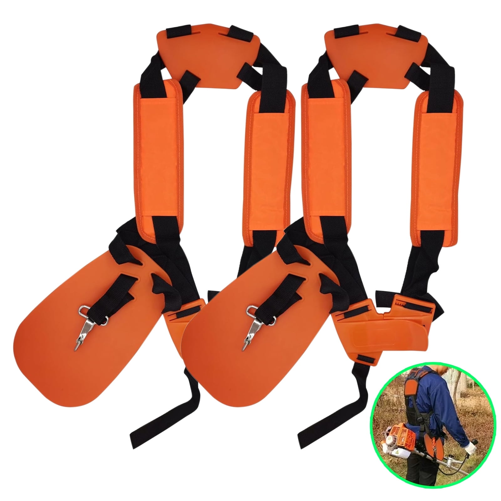 2 Pack String Trimmer Full Harness 4119 710 9001 for Trimmer Shoulder ...