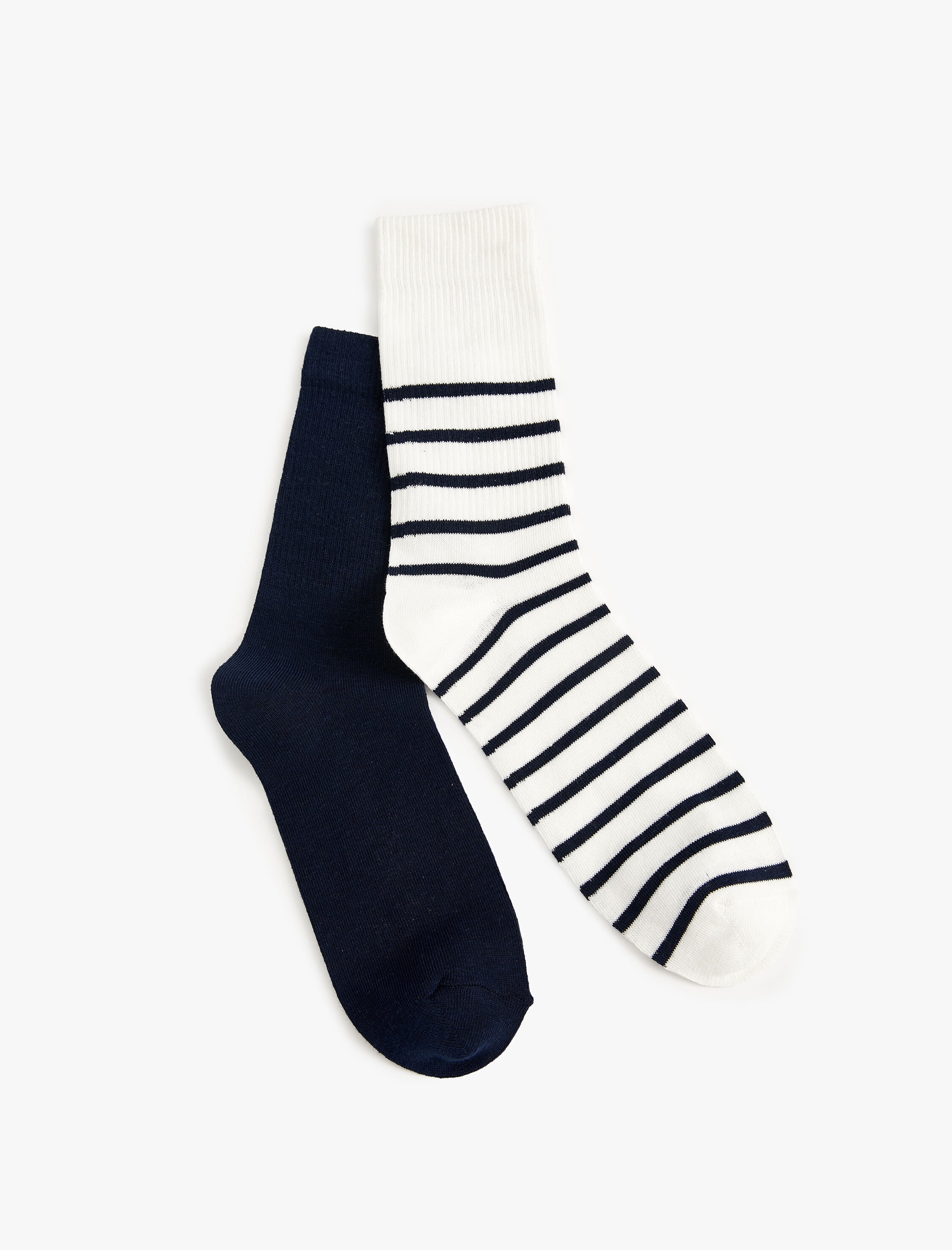 2-Pack Striped Socket Socks - Walmart.com