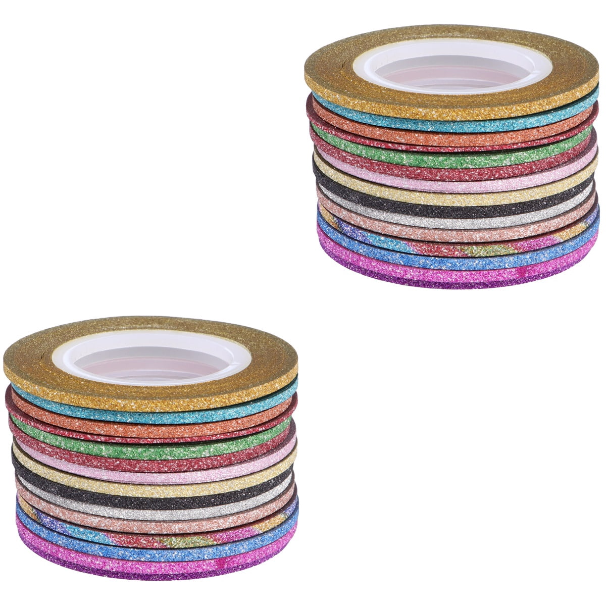 2 Pack Strips Self-adhesive Nail Tape Pedicure Decoration - Walmart.com