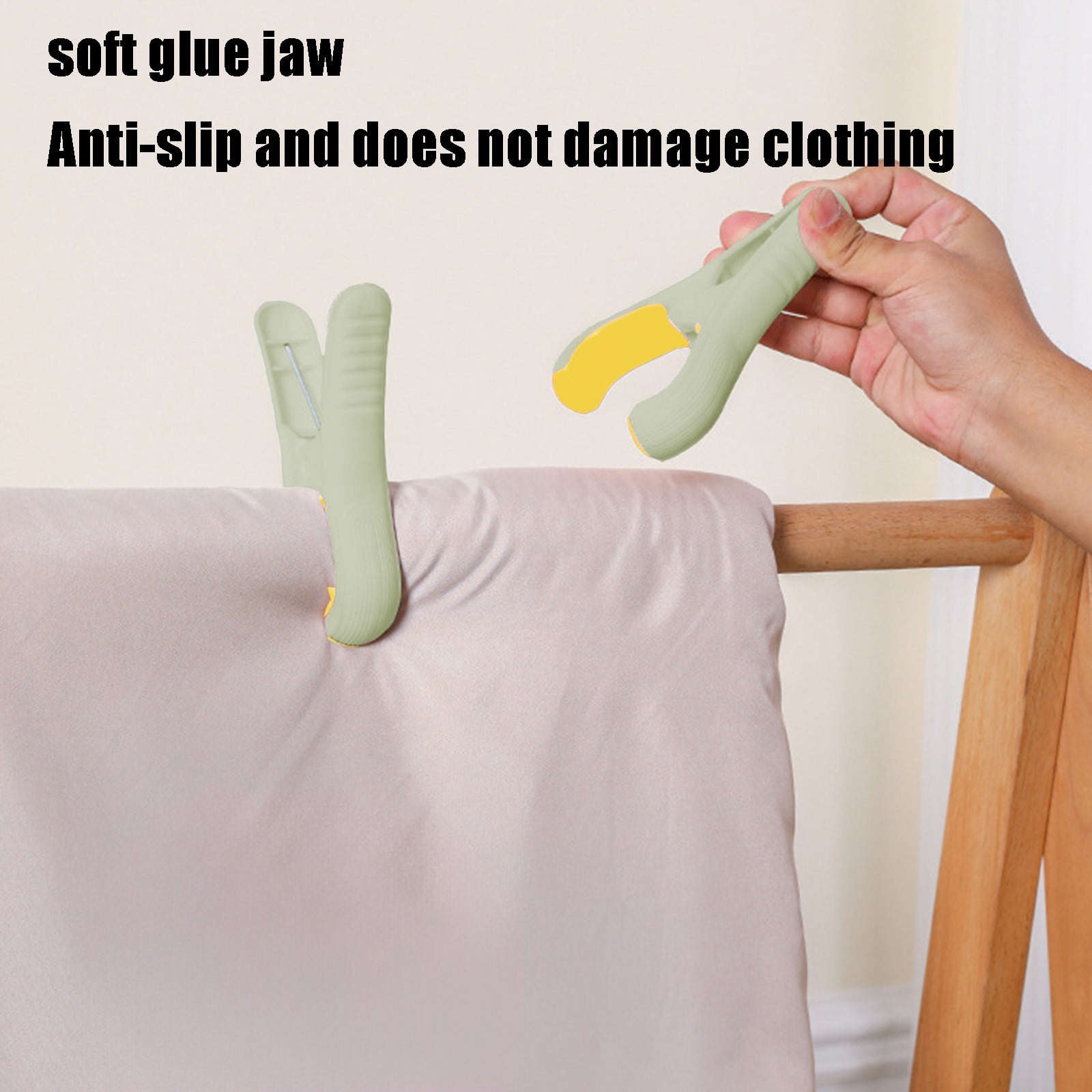 2-Pack Strong Grip Multi-Purpose Clamps - Versatile Kitchen and Home Clips for Organizing and ...