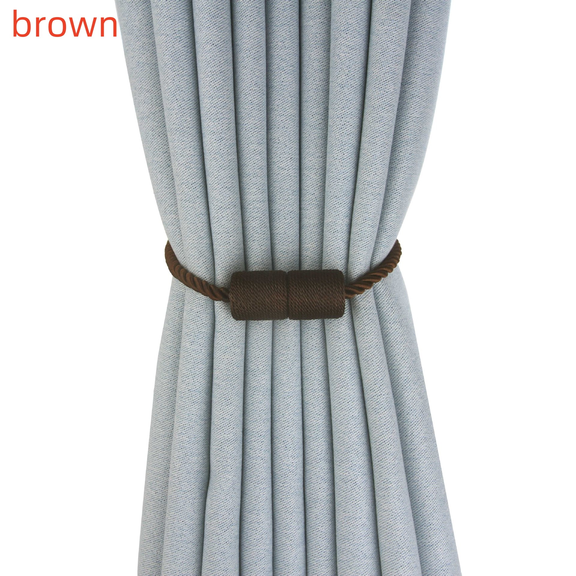 2 Pack Strong Magnetic Curtain Tiebacks Outdoor Elegant Decorative Tie ...