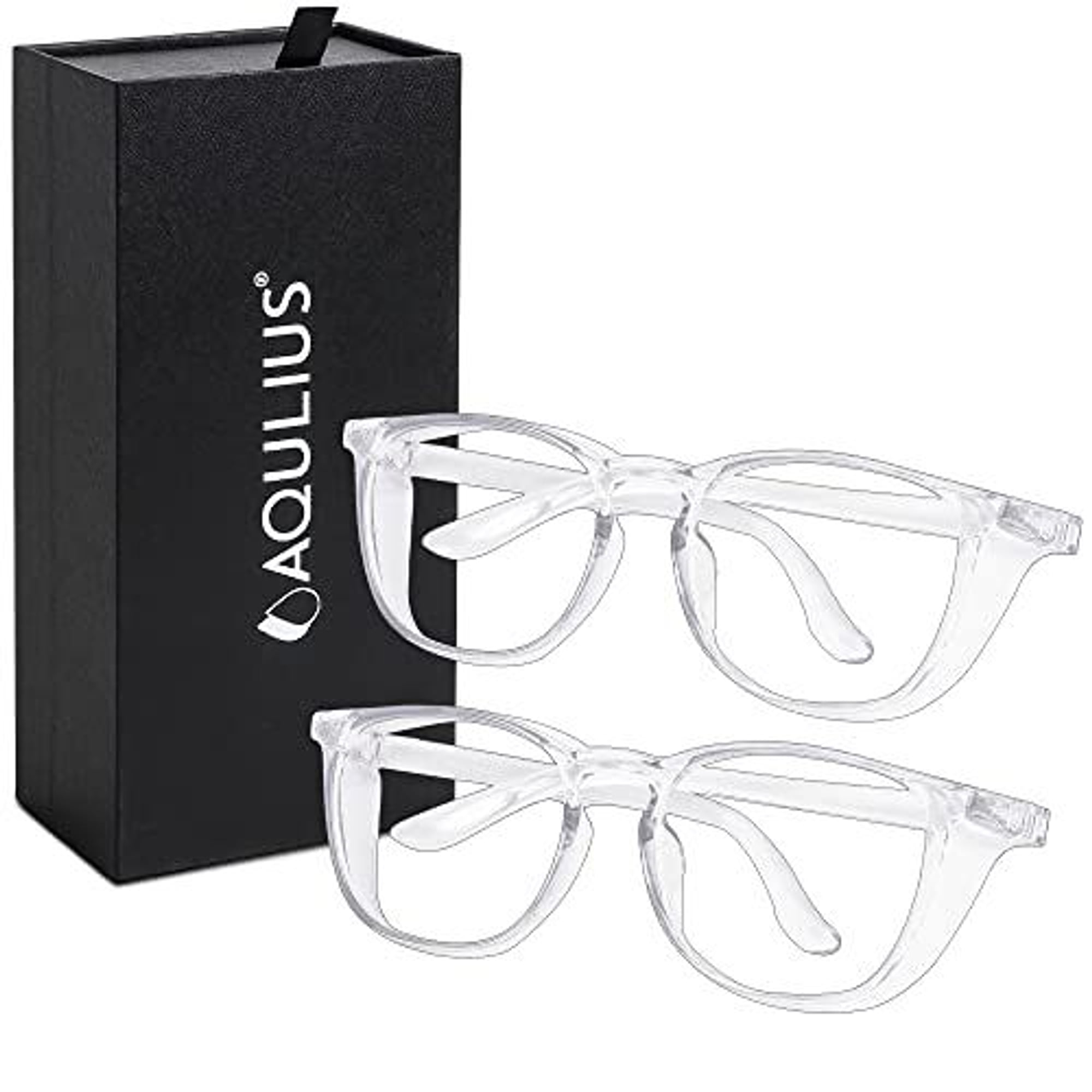 2 Pack Stylish Safety Glasses Goggles Anti Fog, Scratch Resistant ...