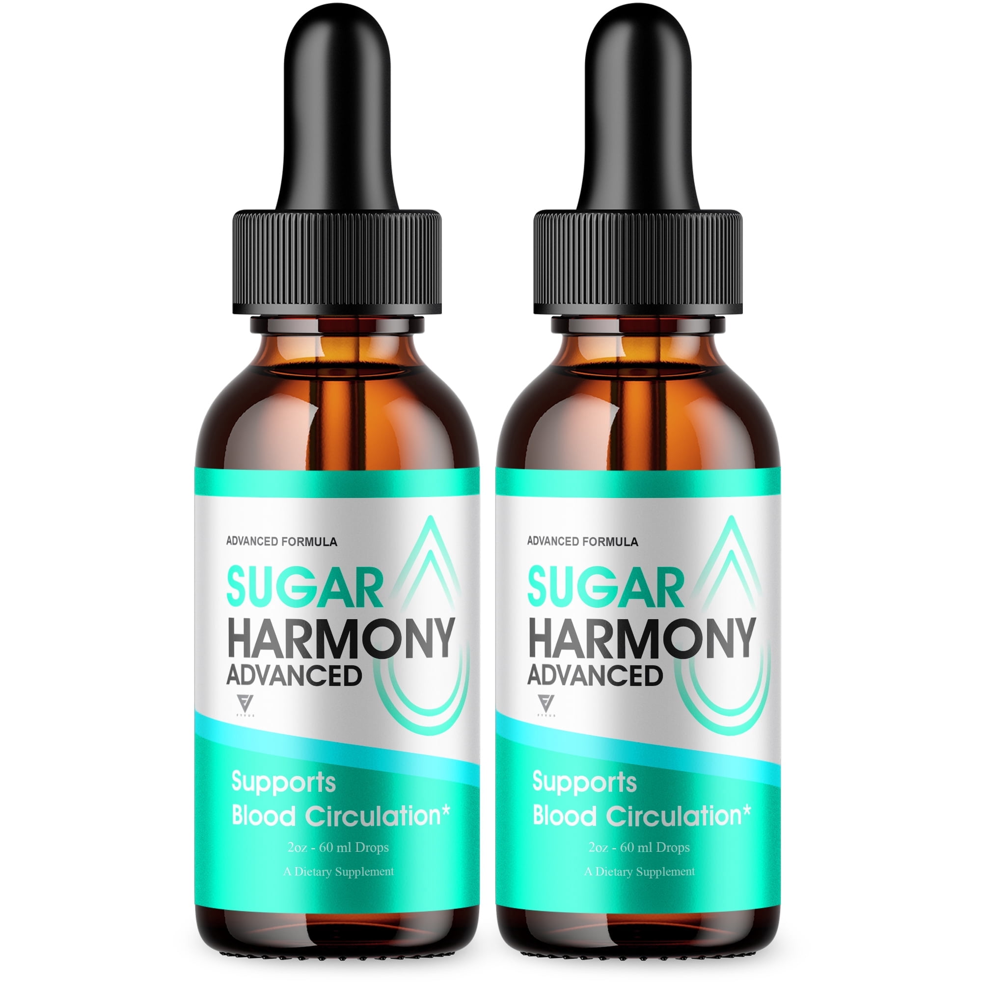 (2 Pack) Sugar Harmony Drops, SugarHarmony Maximum Strength Blood ...