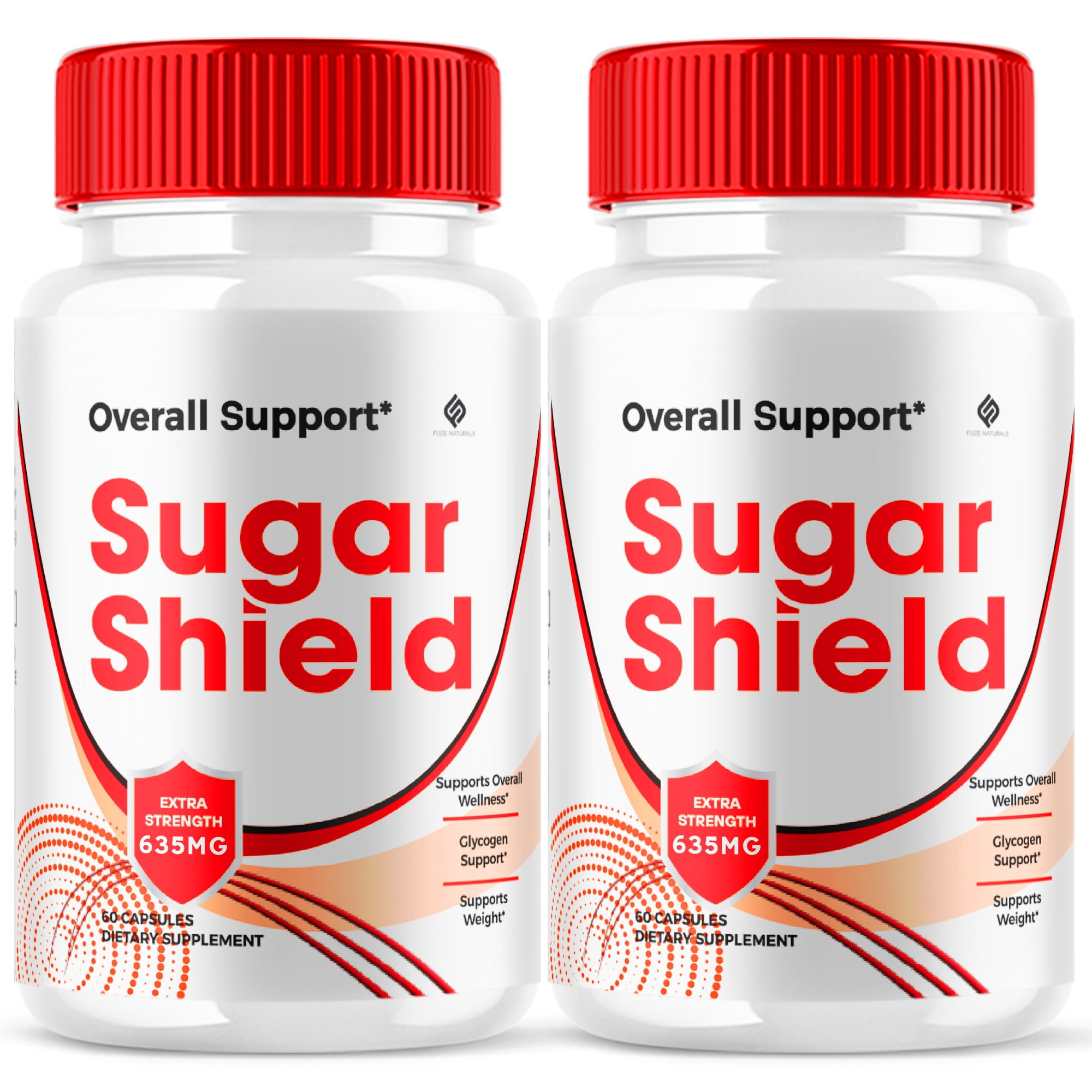 (2 Pack) Sugar Shield Blood Support Supplement SugarShield Pills (120 ...
