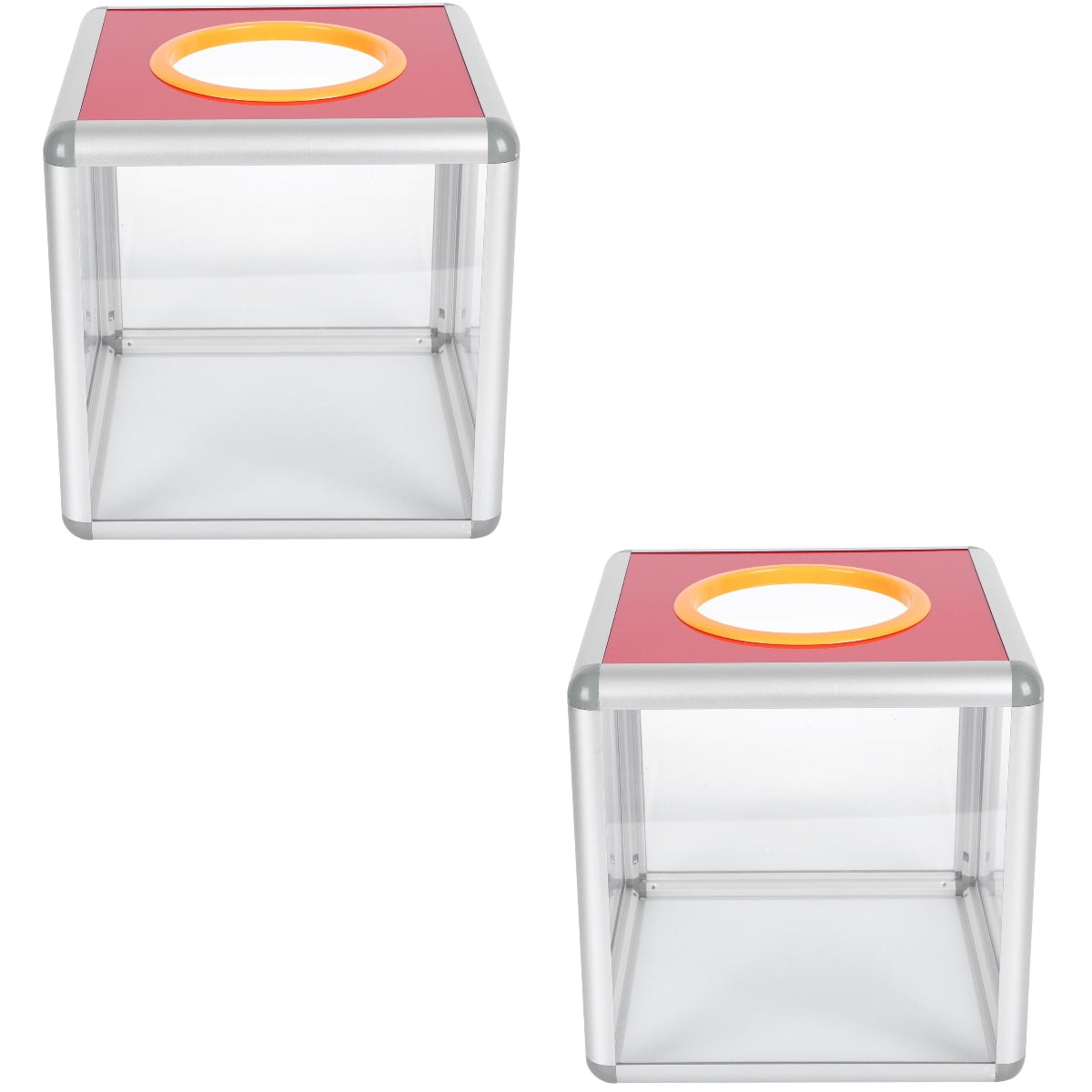 2 Pack Suggestion Letter Container Storage Wallet Raffle Boxes Office ...