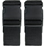 2 Pack Suitcase Belts, Adjustable Luggage Straps, Bright Colors Travel ...