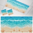 2 Pack Summer Beach Fluorescent Light Covers for Ceiling Lights Teal ...