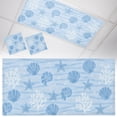 2 Pack Summer Blue Ocean Fluorescent Light Covers for Ceiling Lights ...