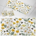 2 Pack Summer Daisy Fluorescent Light Covers for Ceiling Lights White ...