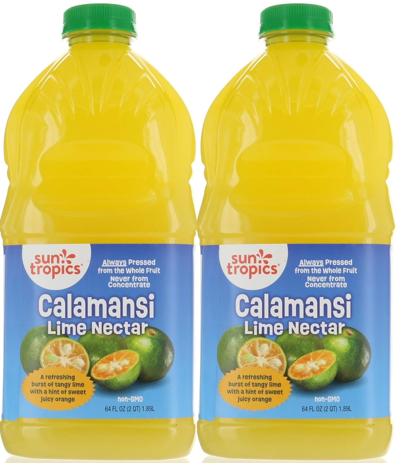 Sun Tropics Calamansi Lime Nectar, Tropical Lemonade Fruit Juice, Non ...