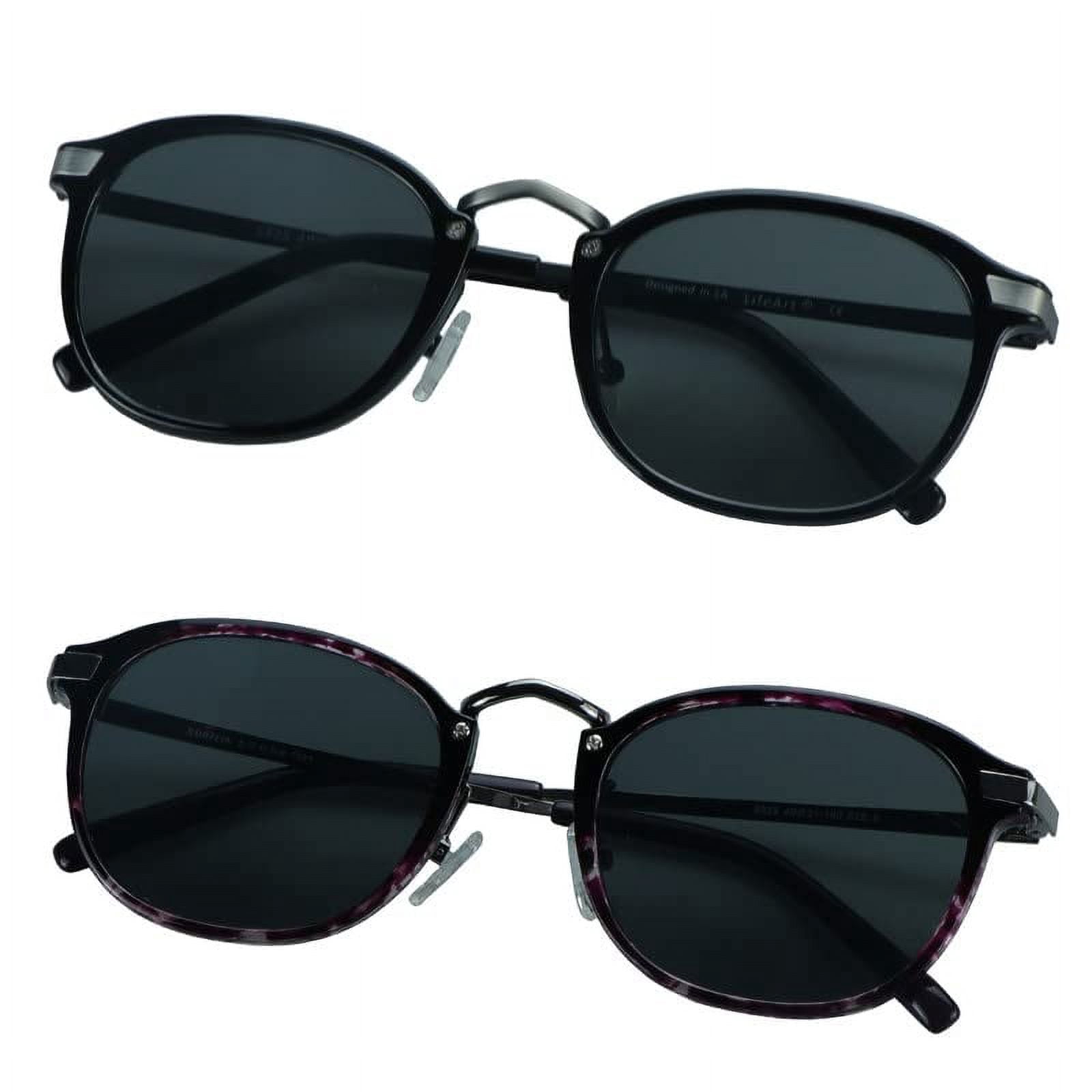 2 Pack Sunglasses for Men and Women, UV 400 Protection Outdoor Glasses ...