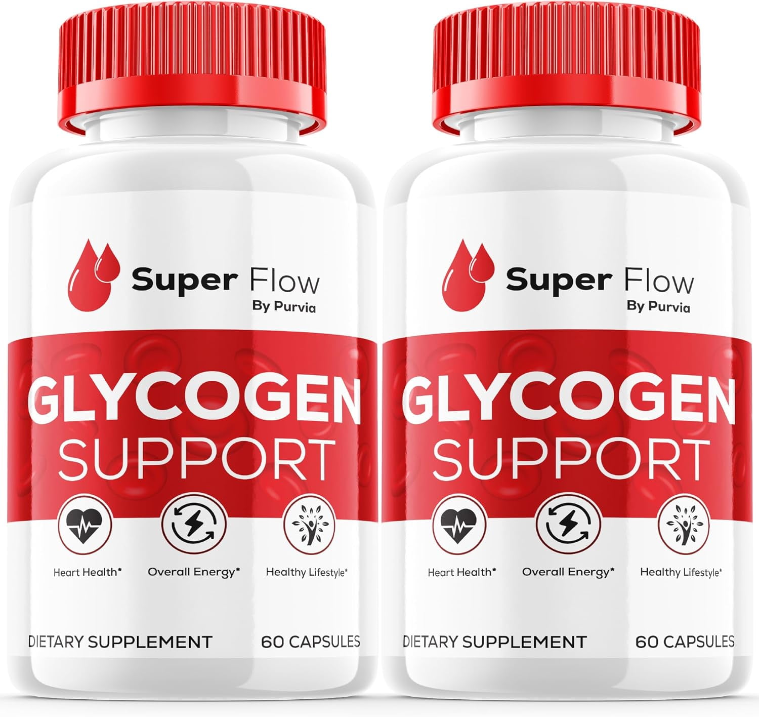 (2 Pack)Super Flow Glycogen Optimizer, Suerflow Glycogen Support, Super ...