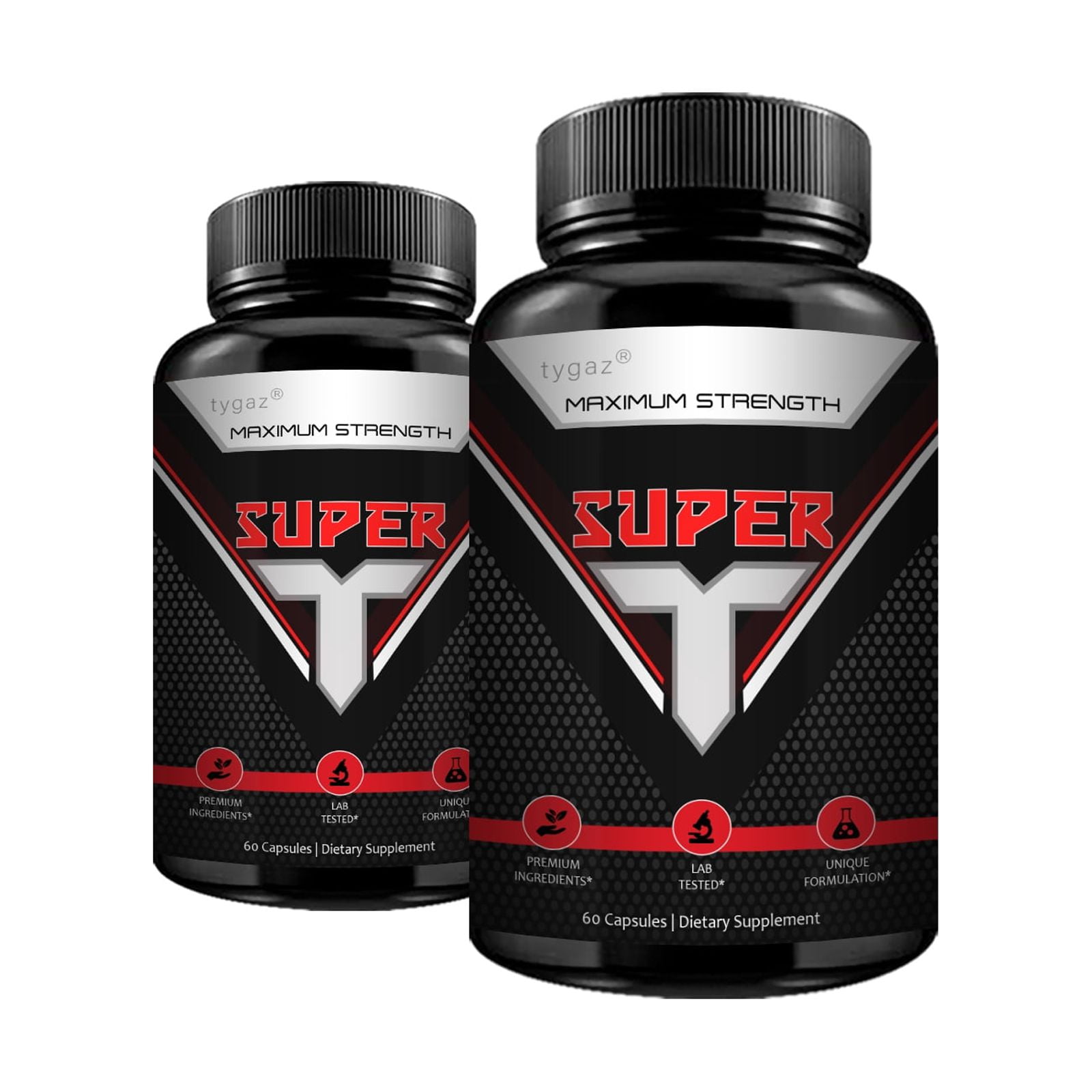 (2 Pack) Super T Capsules - Super T Capsules For Men - Walmart.com