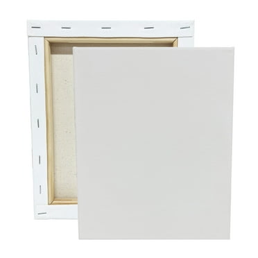 US Art Supply 3" x 4" Mini Professional Primed Stretched Canvas 12-Mini ...