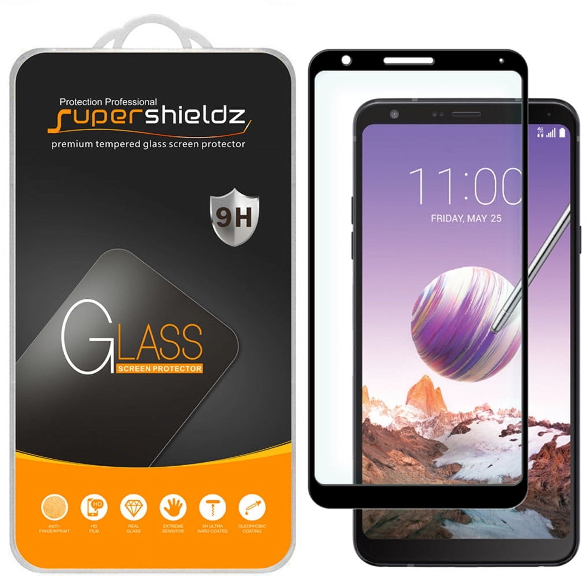 (2-Pack) Supershieldz Designed for LG Q Stylus [Full Screen Coverage ...