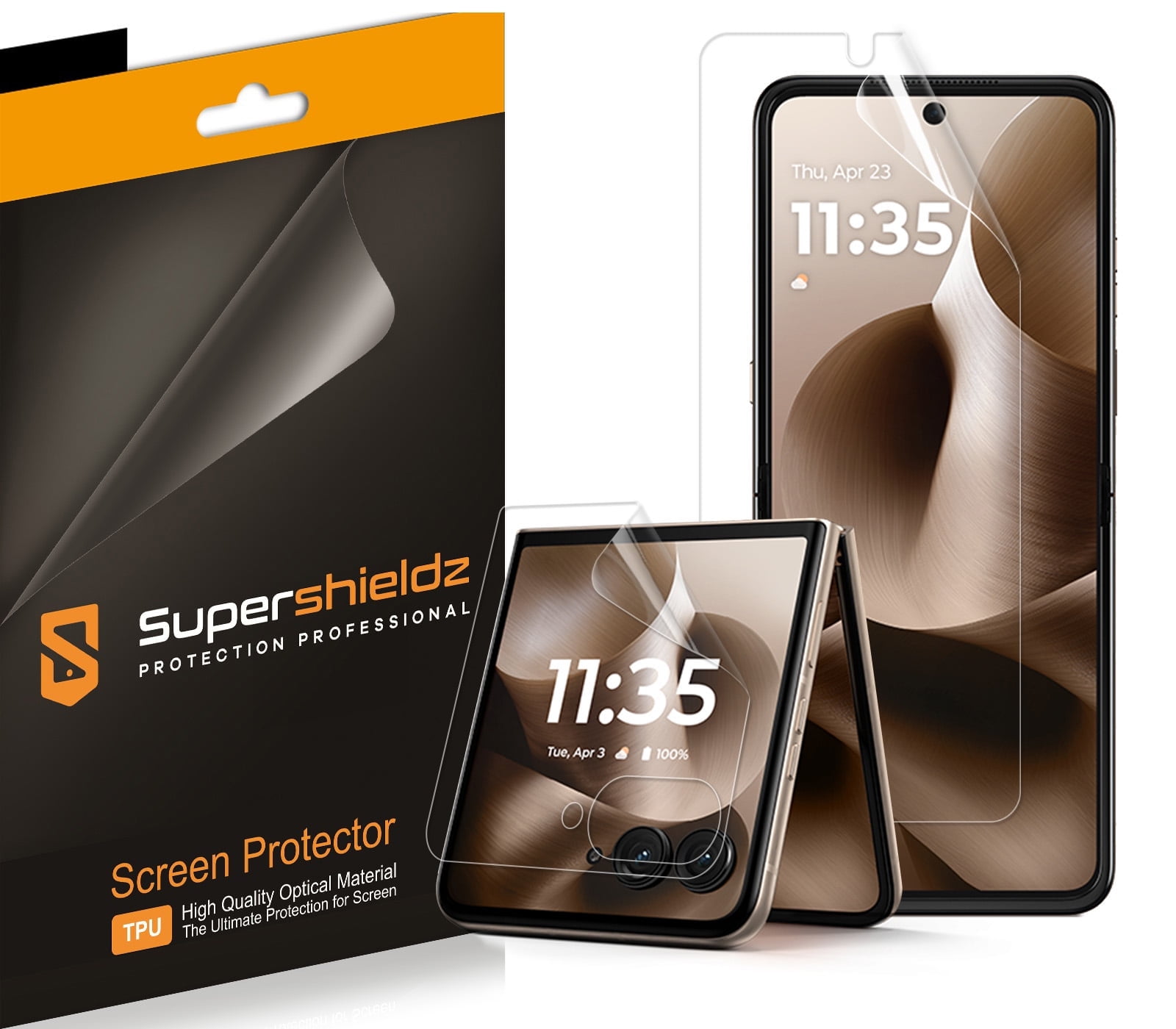 (2 Pack) Supershieldz Designed for Motorola Razr Ultra 2025 / Razr Plus ...