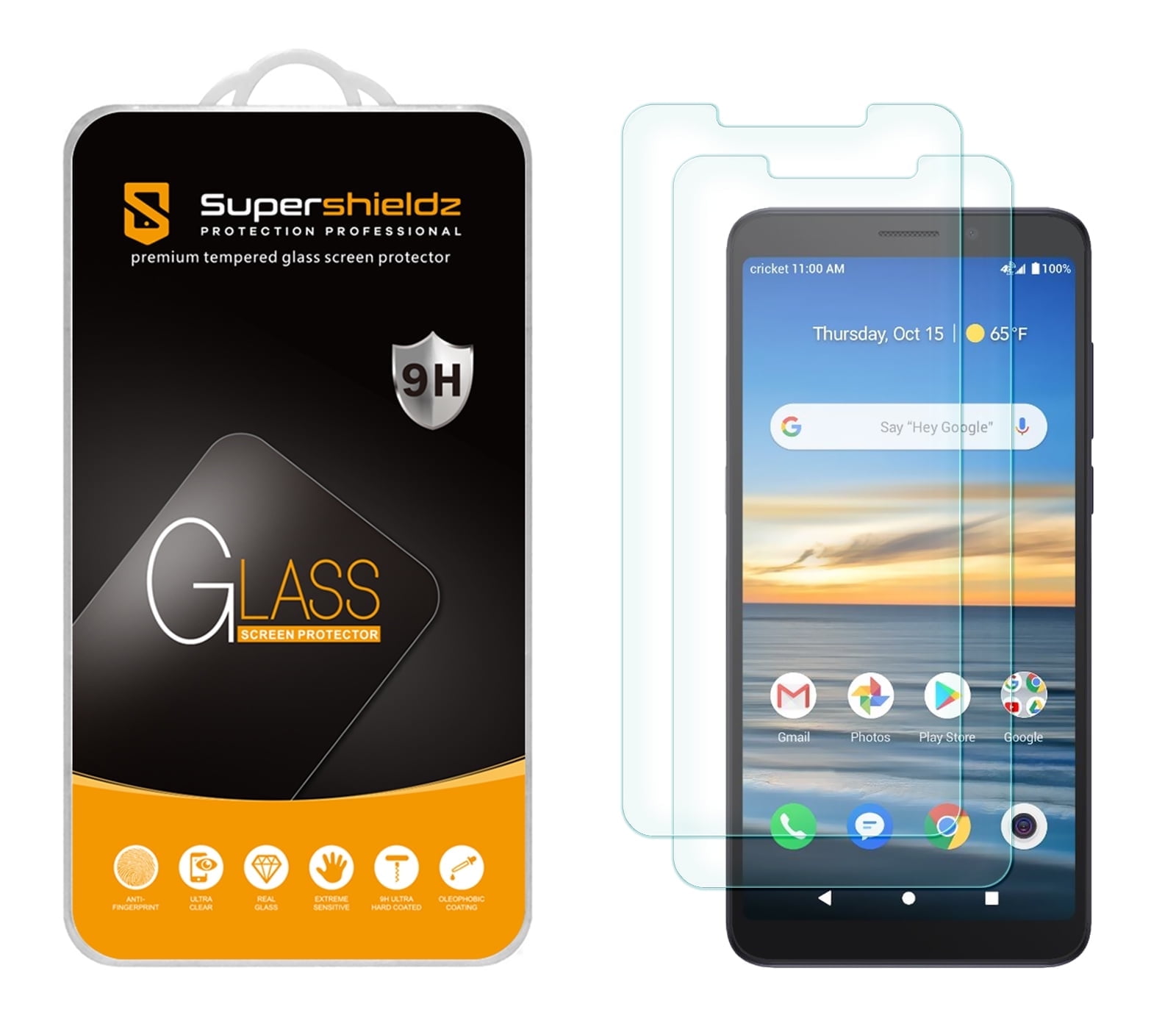 (2 Pack) Supershieldz Designed for Alcatel Lumos and Alcatel Axel ...