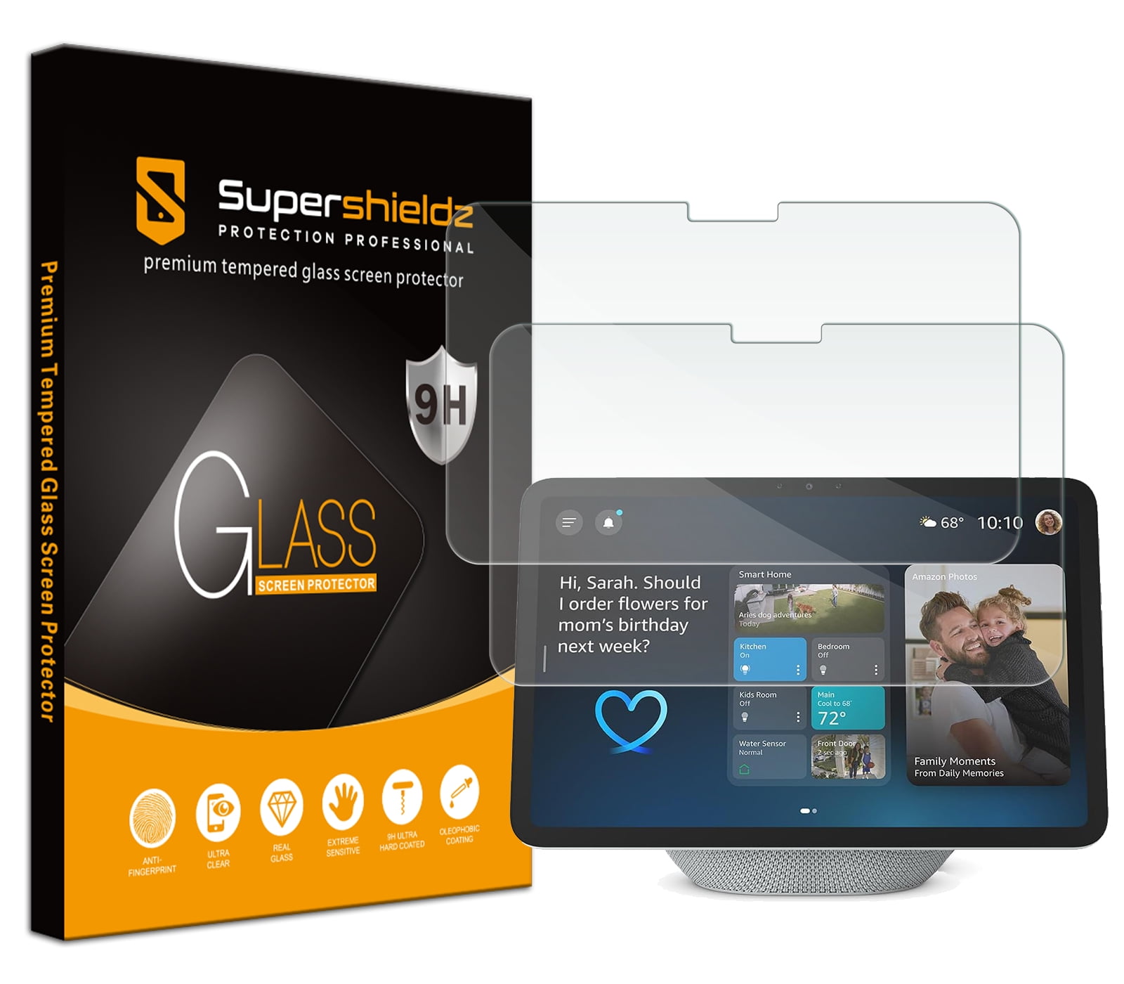 (2 Pack) Supershieldz Designed for Echo Show 11 (2025) Screen Protector ...