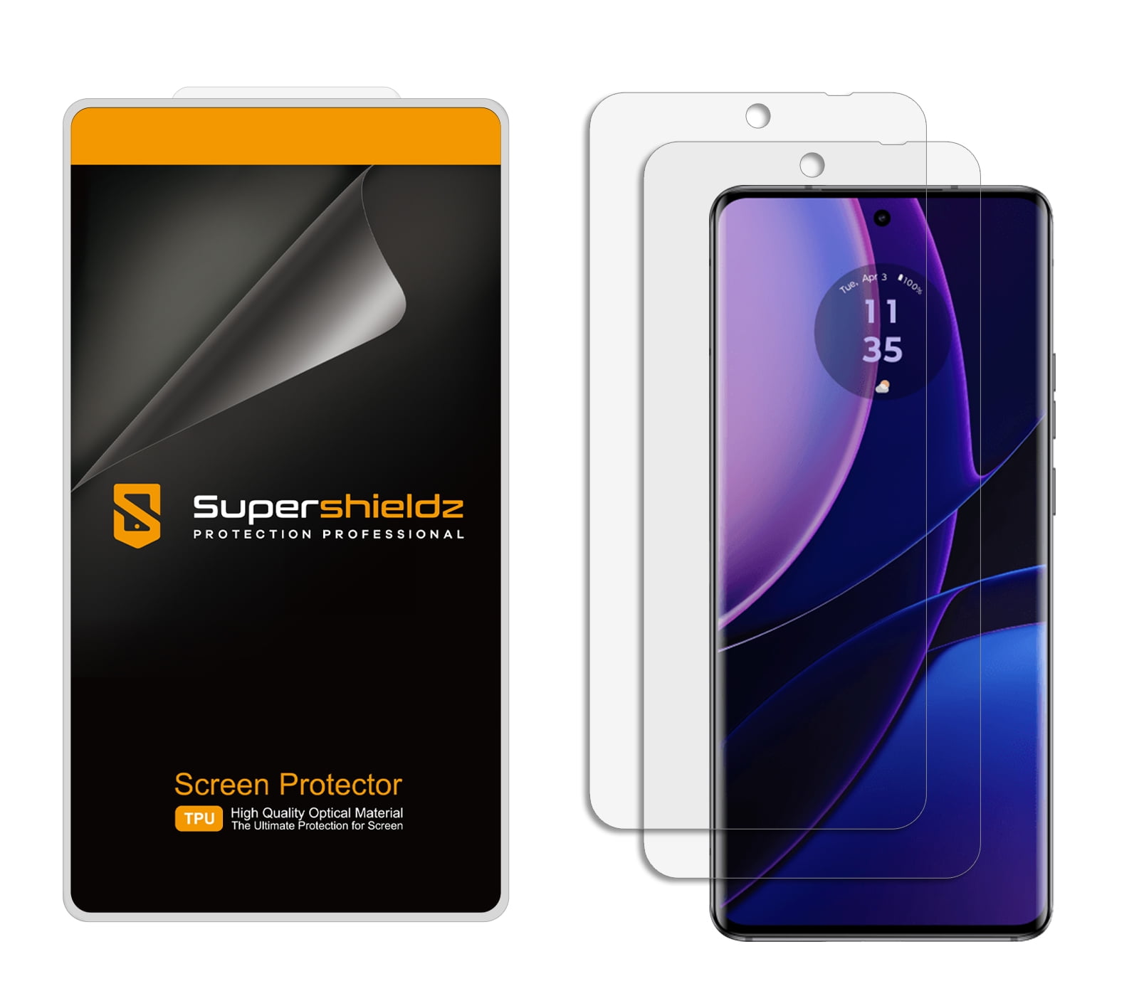 2 Pack Supershieldz Designed For Motorola Edge 2023 Screen